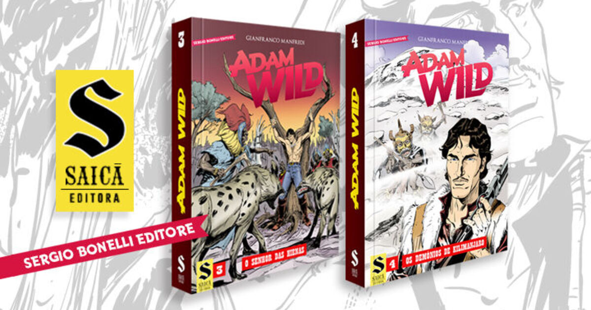 Adam Wild 3 e 4 de Gianfranco Manfredi · Catarse