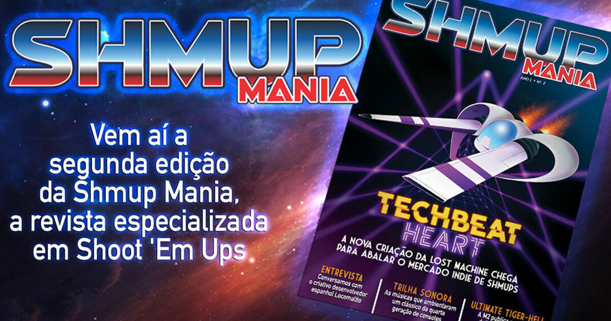 Revista Shmup Mania #2 · Catarse