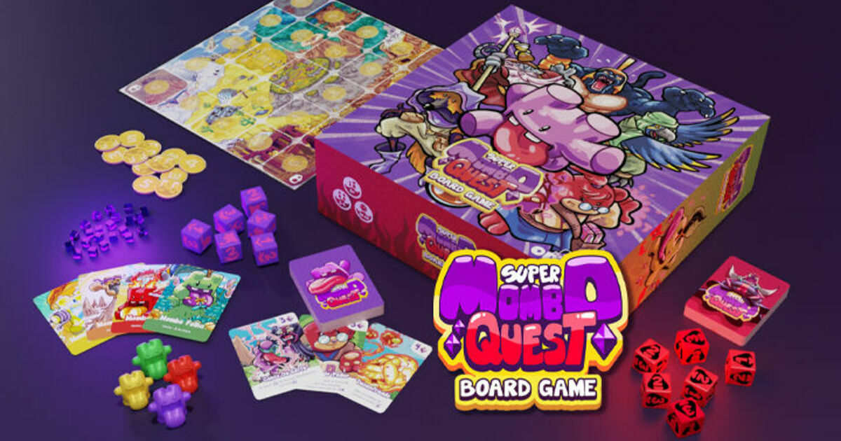 Super Mombo Quest - Board Game · Catarse