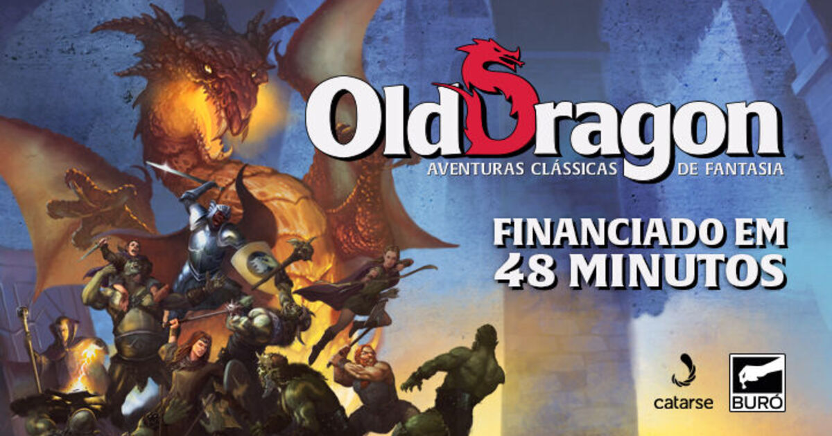 Old Dragon 2ª Edição · Catarse
