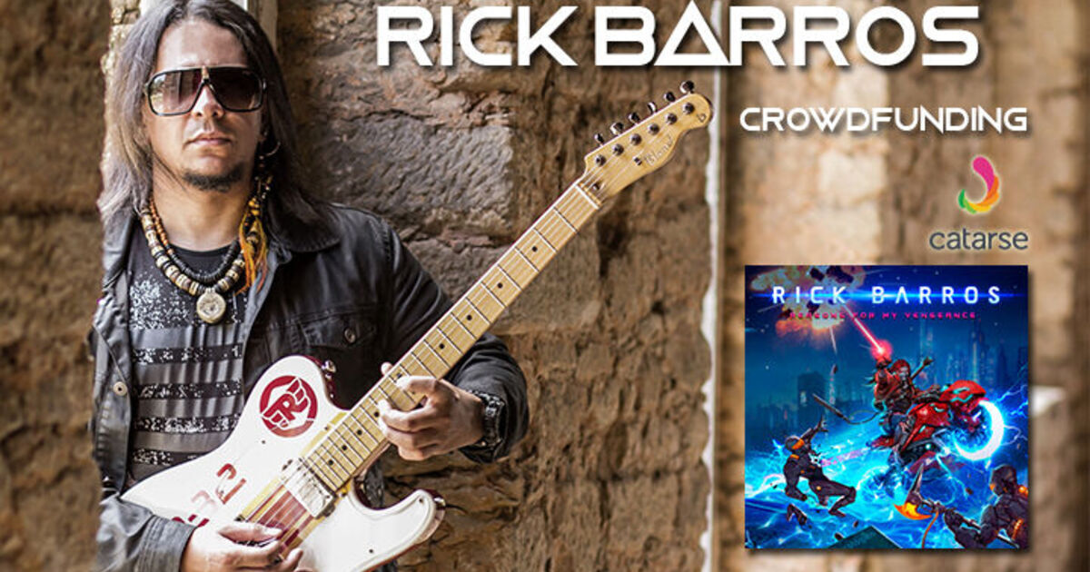 Rick Barros - Álbum "Reasons For My Vengeance" · Catarse
