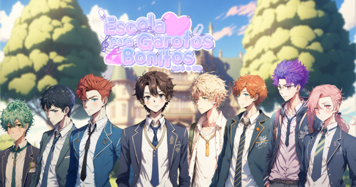 Escola Para Garotos Bonitos - BL Game · Catarse