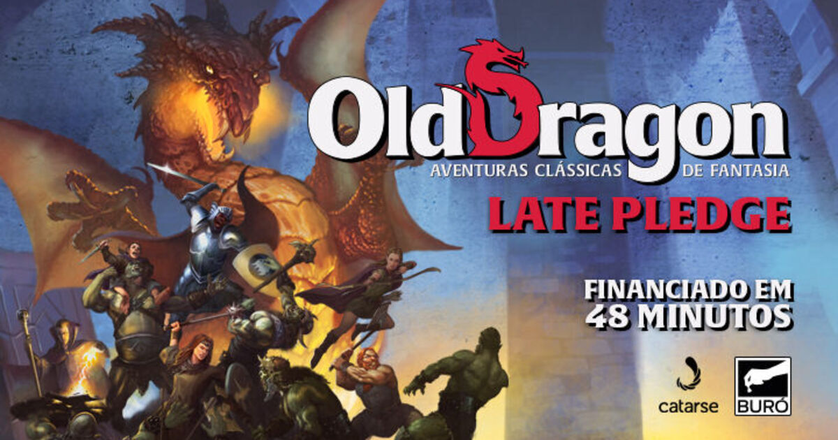Old Dragon 2ª Edição - Late Pledge · Catarse
