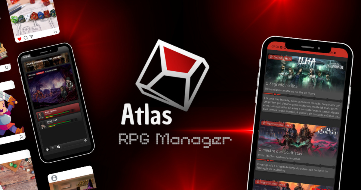 Atlas RPG Manager · Catarse