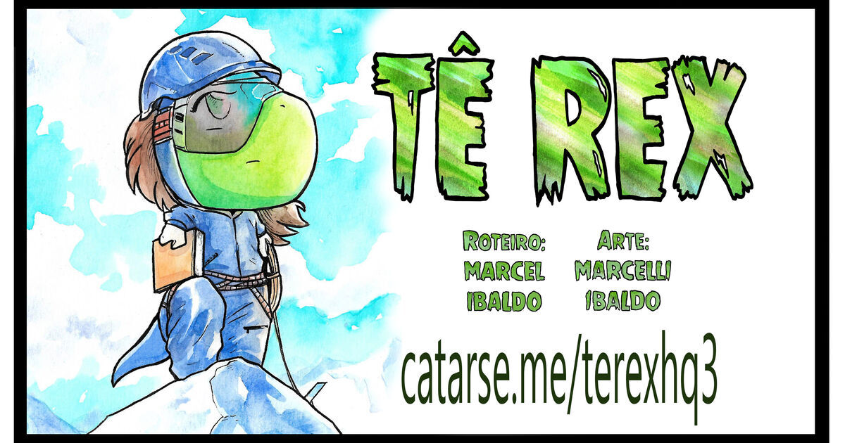 Tê Rex: Livrofagia · Catarse