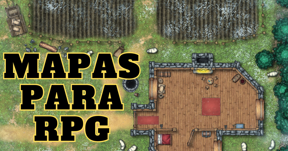 Mapas para Rpg · Catarse