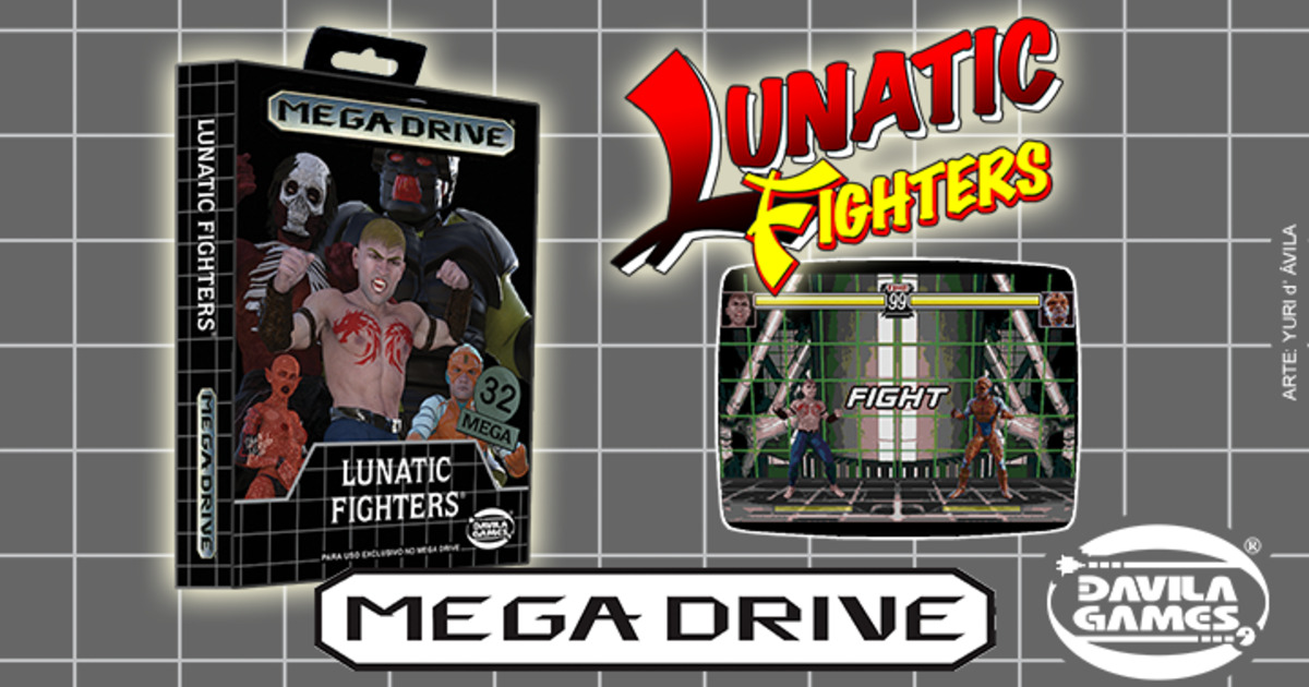 Lunatic Fighters (Mega Drive Game) · Catarse
