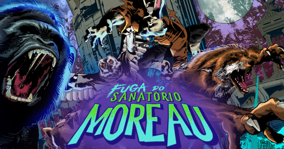 Fuga do Sanatório Moreau: Board Game e RPG · Catarse