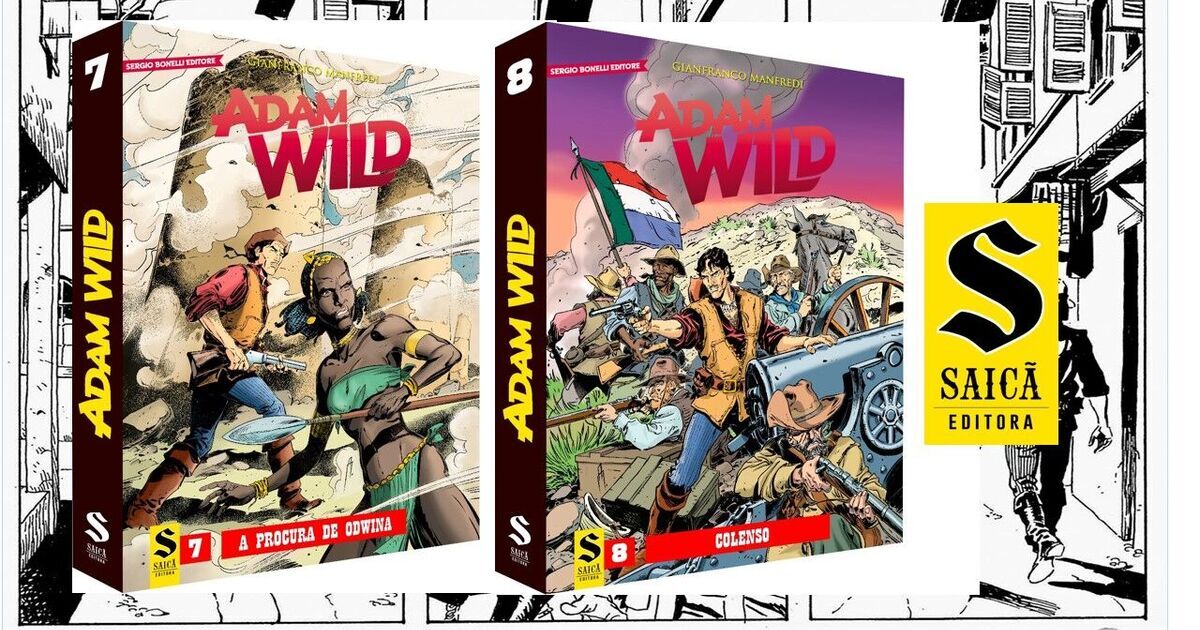 Adam Wild 7 e 8 de Gianfranco Manfredi · Catarse