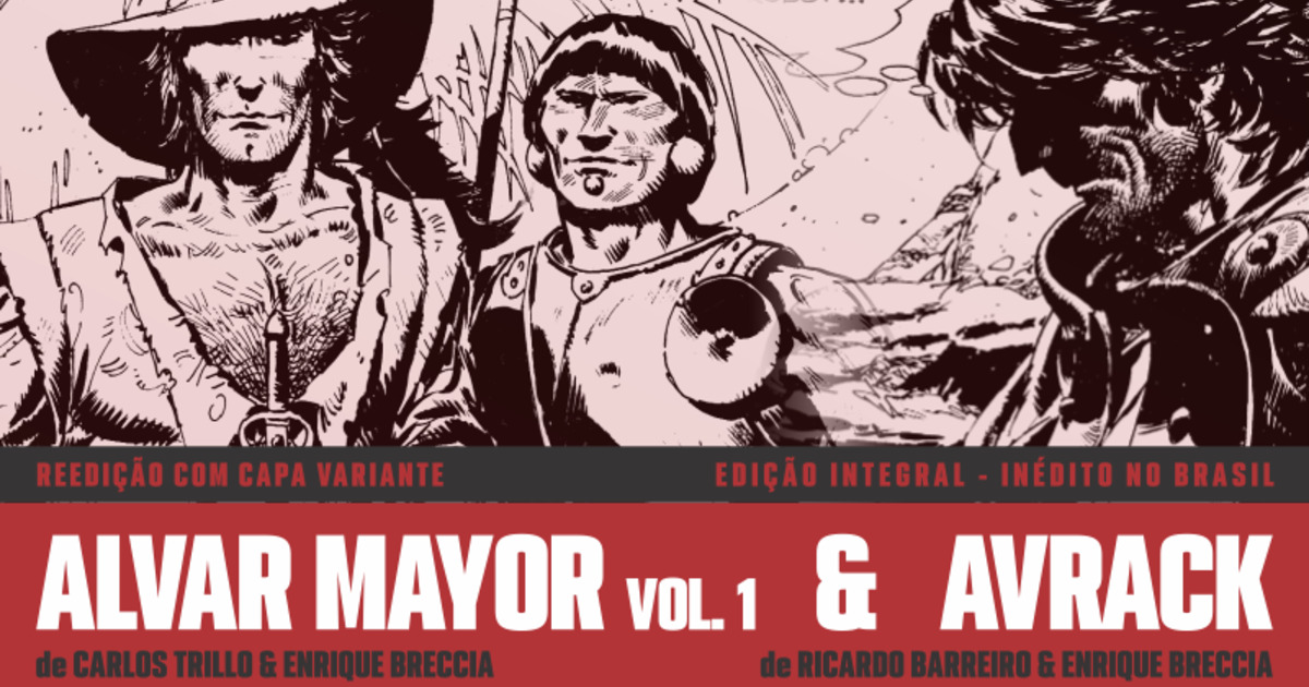 Alvar Mayor vol. 1 & Avrack Edição Integral · Catarse