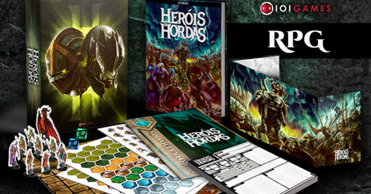 Heróis e Hordas - RPG num mundo fantástico · Catarse