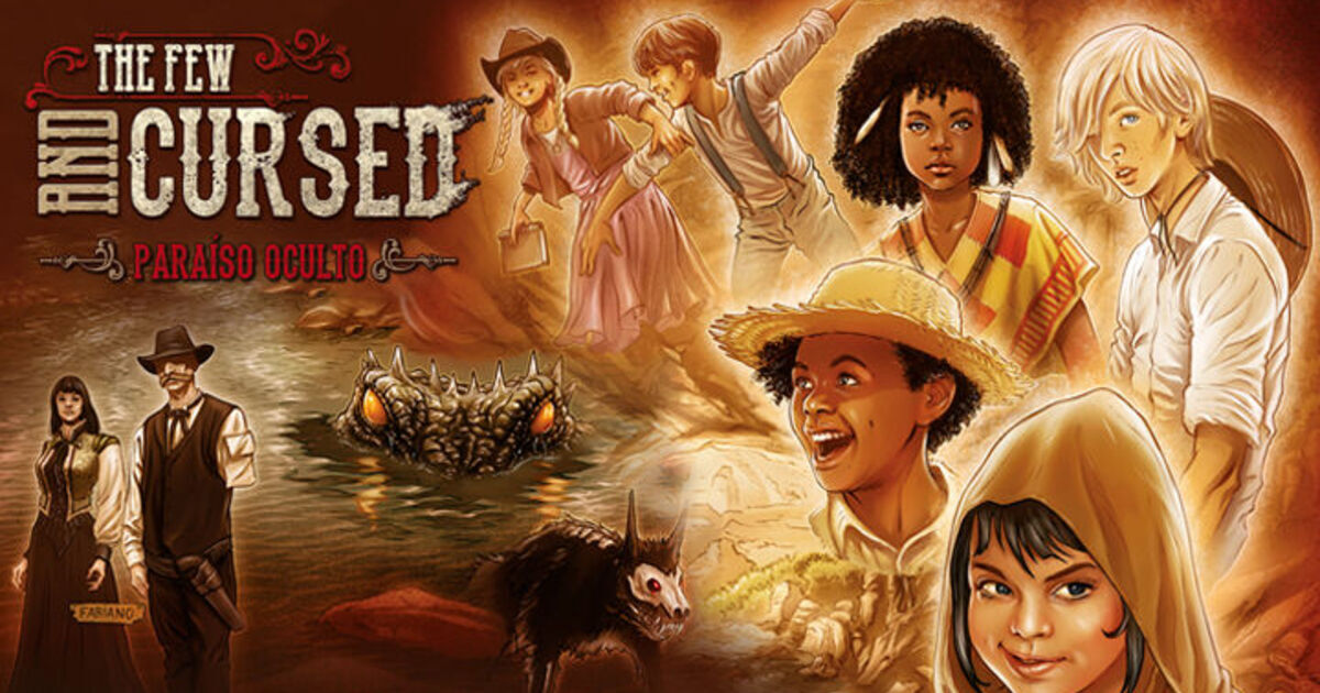 THE FEW AND CURSED: Paraíso Oculto 🐊 · Catarse