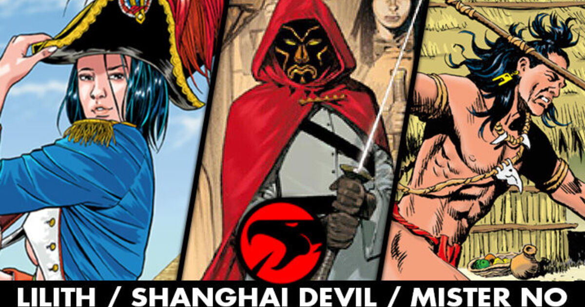 Lilith / Shanghai Devil / Mister No · Catarse