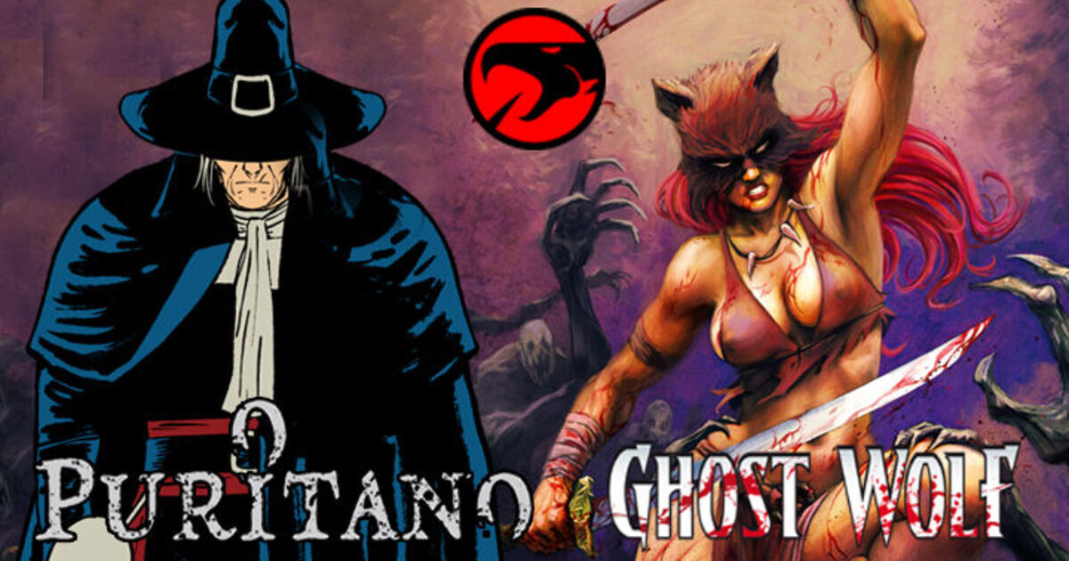 O Puritano e Ghost Wolf vol 1 · Catarse