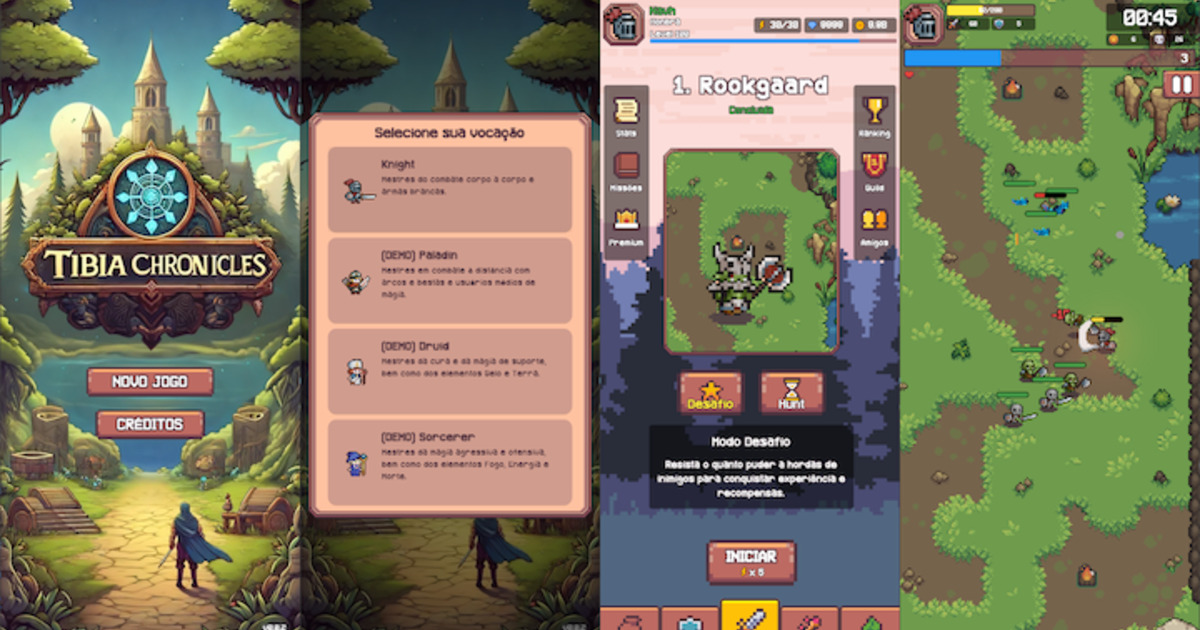Tibia Chronicles: Survivors · Catarse