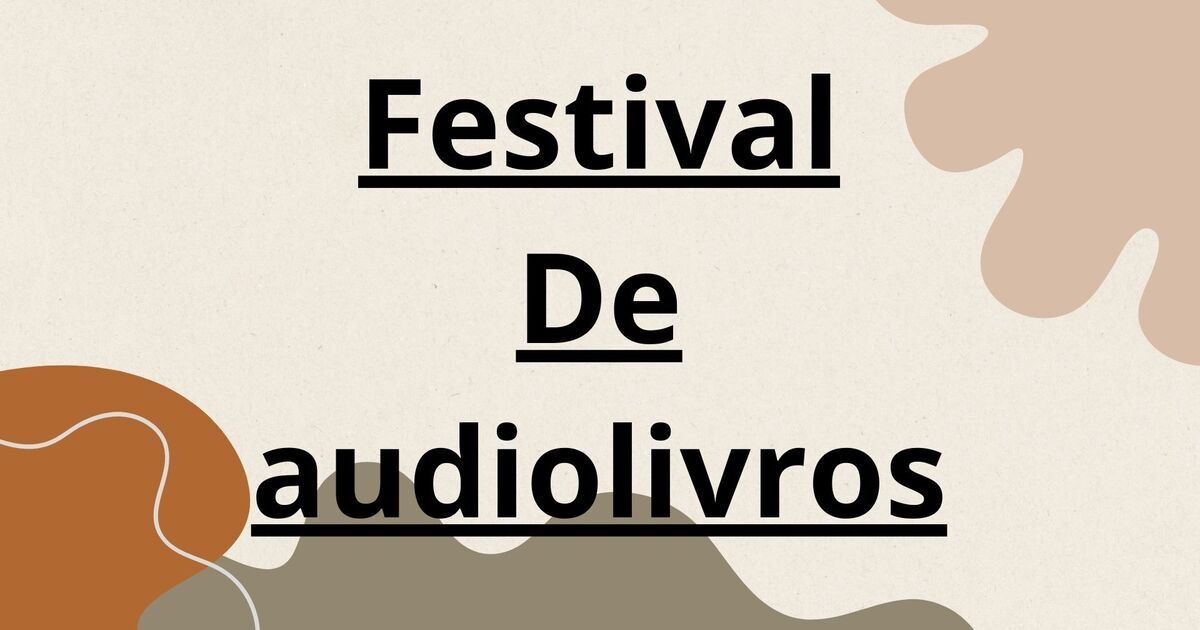 Festival de Audiolivros · Catarse