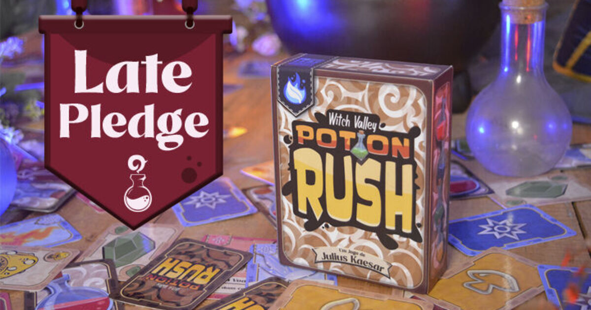 Potion Rush - LATE PLEDGE · Catarse