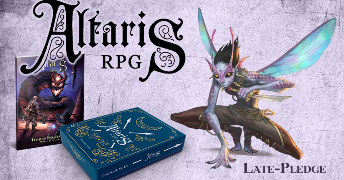 Altaris RPG - Late-Pledge · Catarse