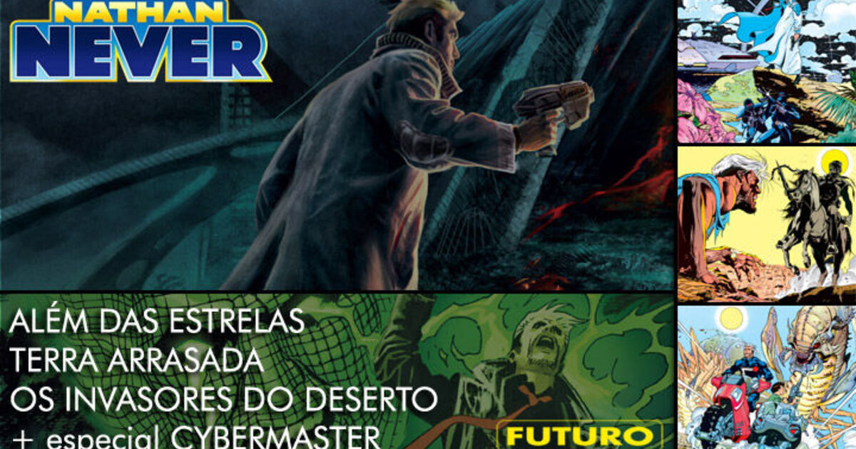 Nathan Never - Volume 5 + Especial Vol.1 · Catarse