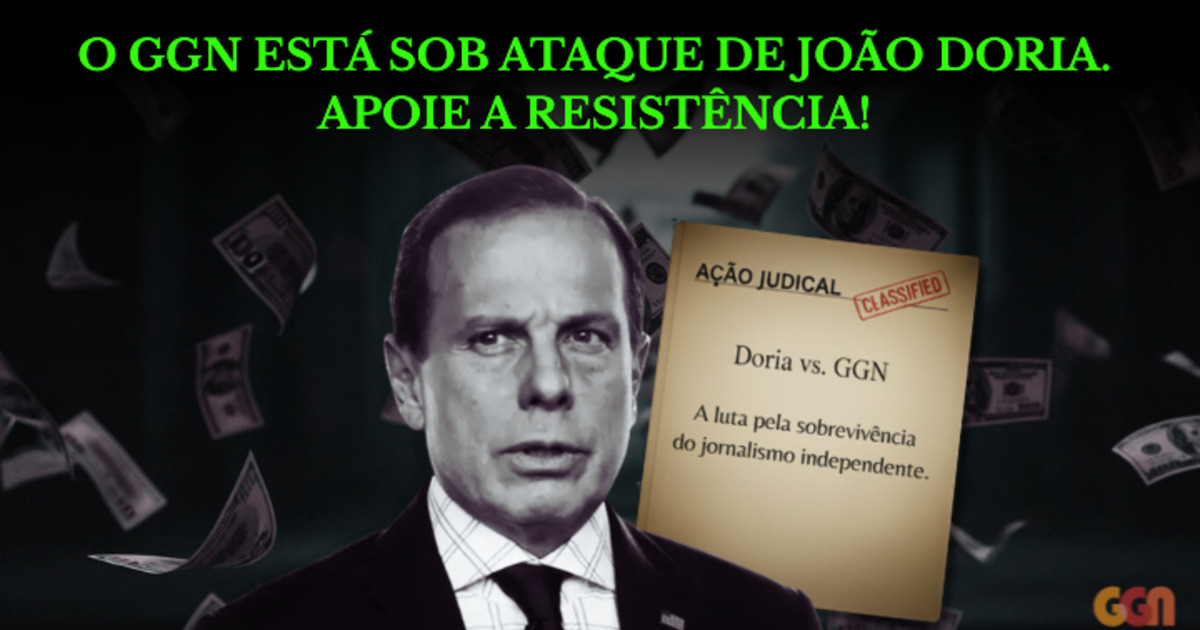 Apoie o GGN contra processo de João Doria · Catarse