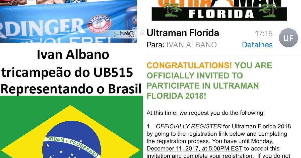 Ultraman Florida - Ivan Albano · Catarse