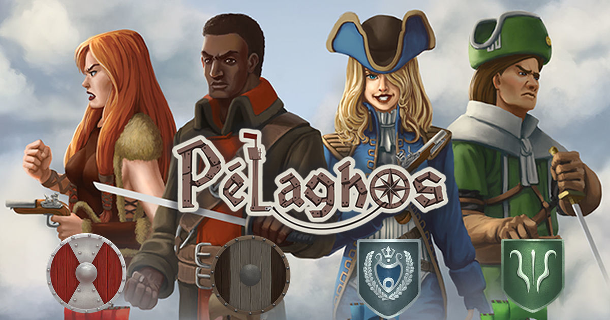 Pélaghos - Board Game · Catarse