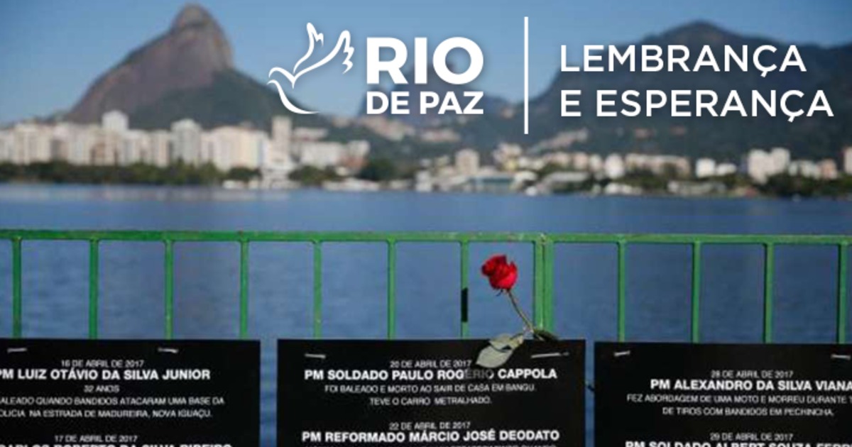 Rio de Paz: Lembrança e Esperança · Catarse
