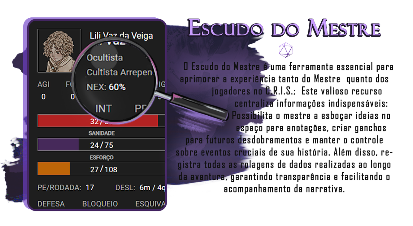 CRIS Ordem Paranormal · Catarse