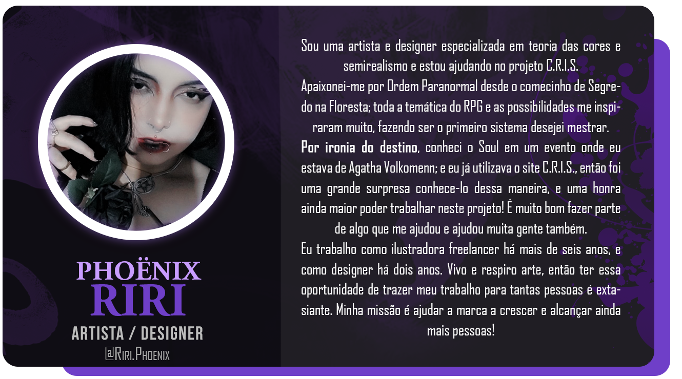 CRIS Ordem Paranormal · Catarse