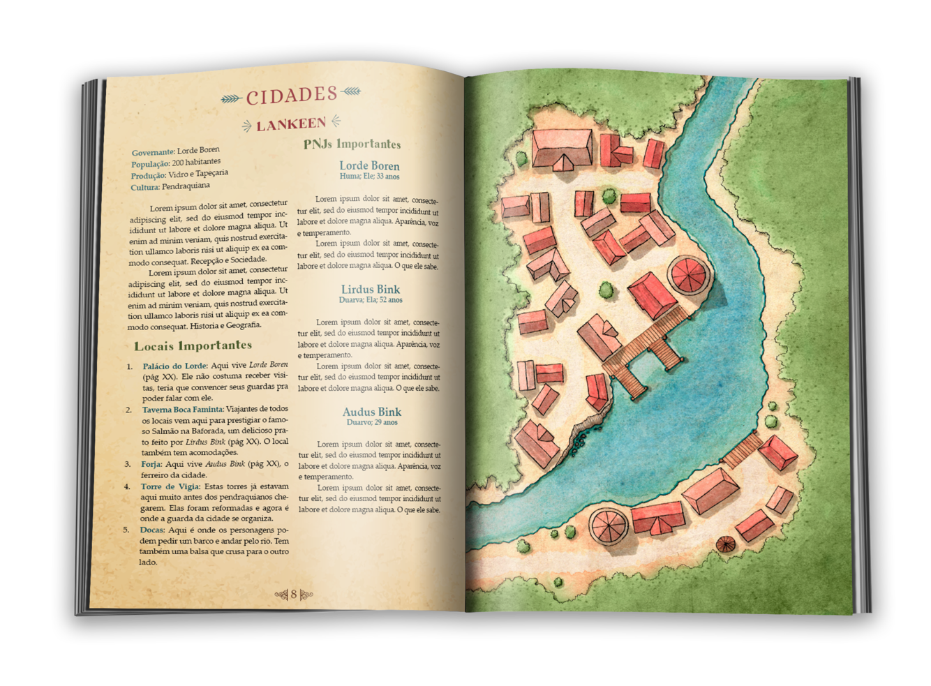 Altaris RPG - Terras Esquecidas · Catarse