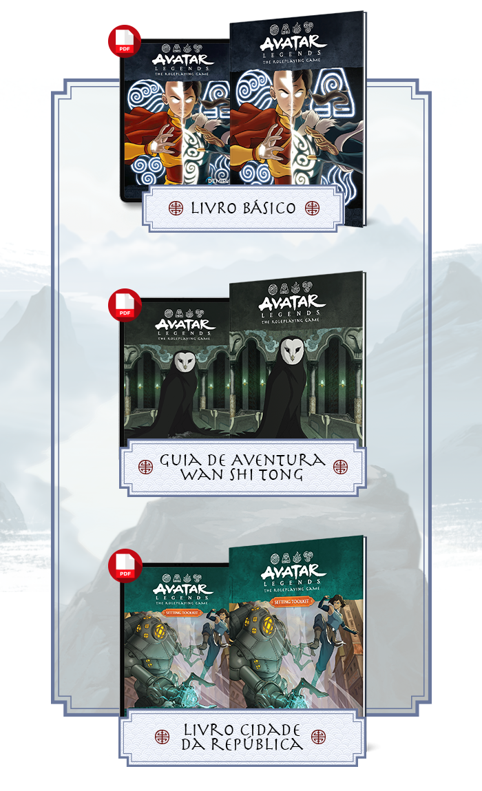 Avatar Legends: RPG · Catarse