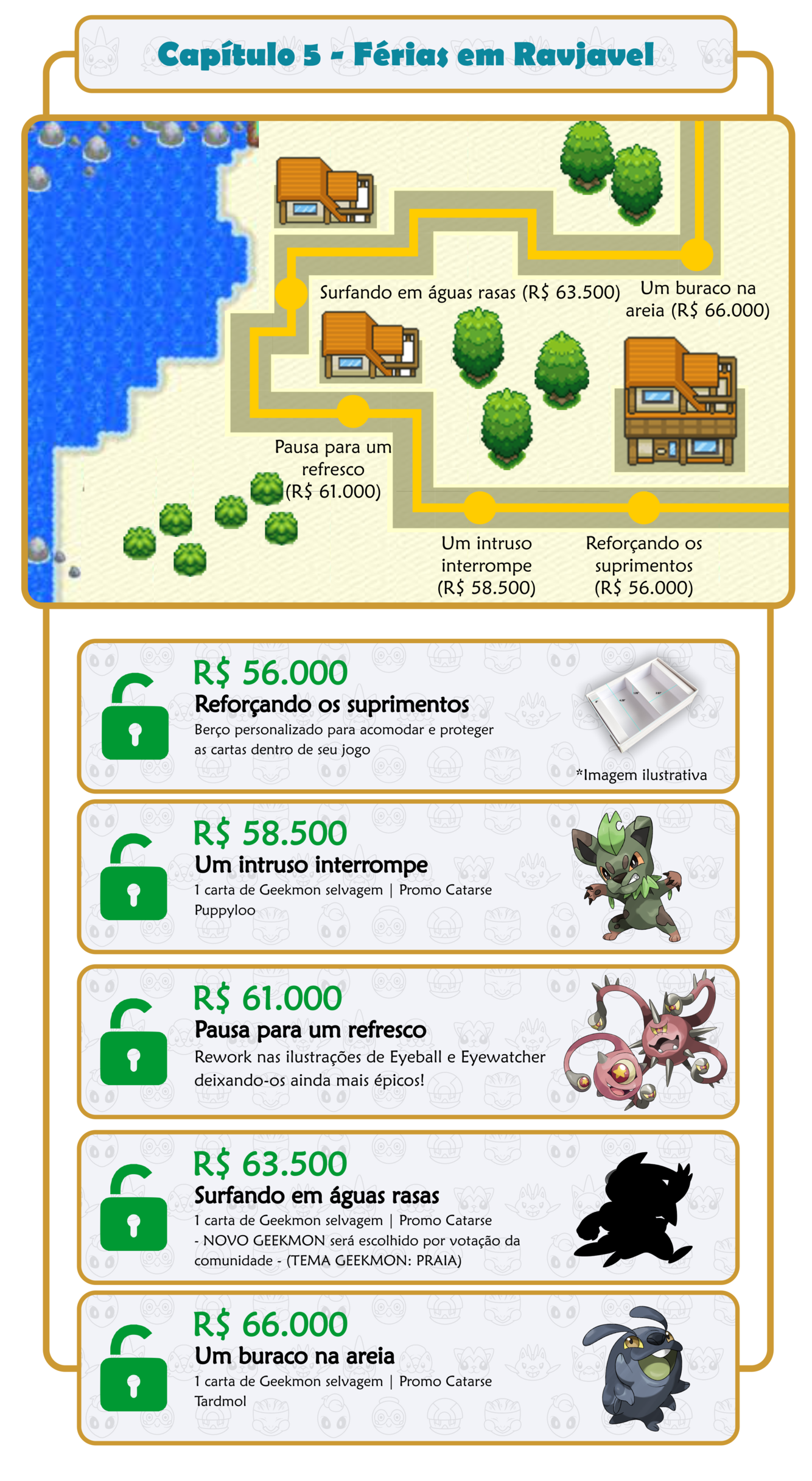 Geekmon Capture · Catarse