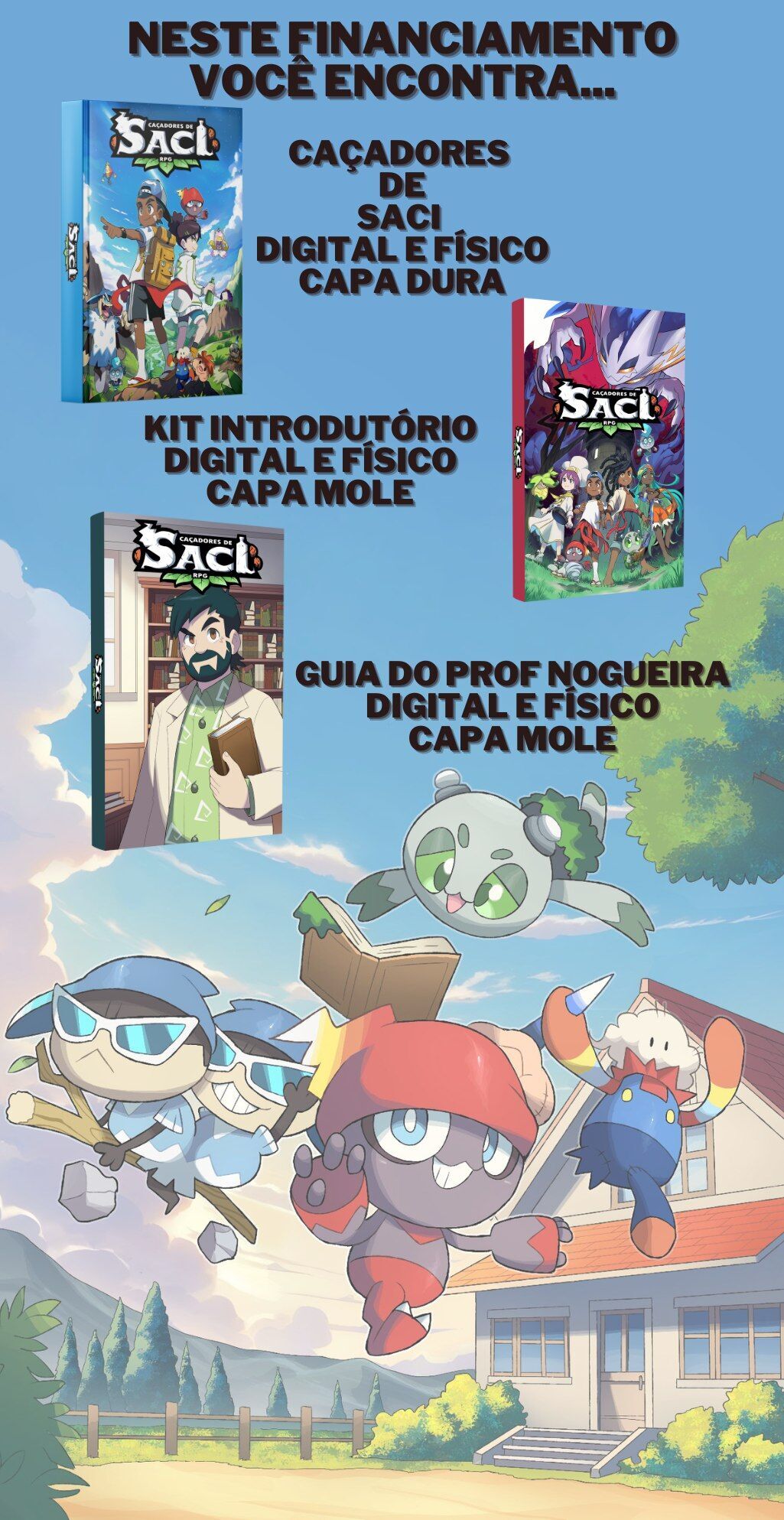 Caçadores de Saci · Catarse