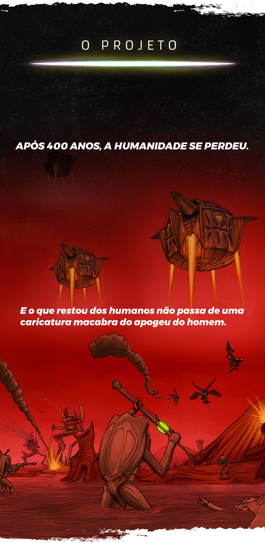 Humanity Lost · Catarse