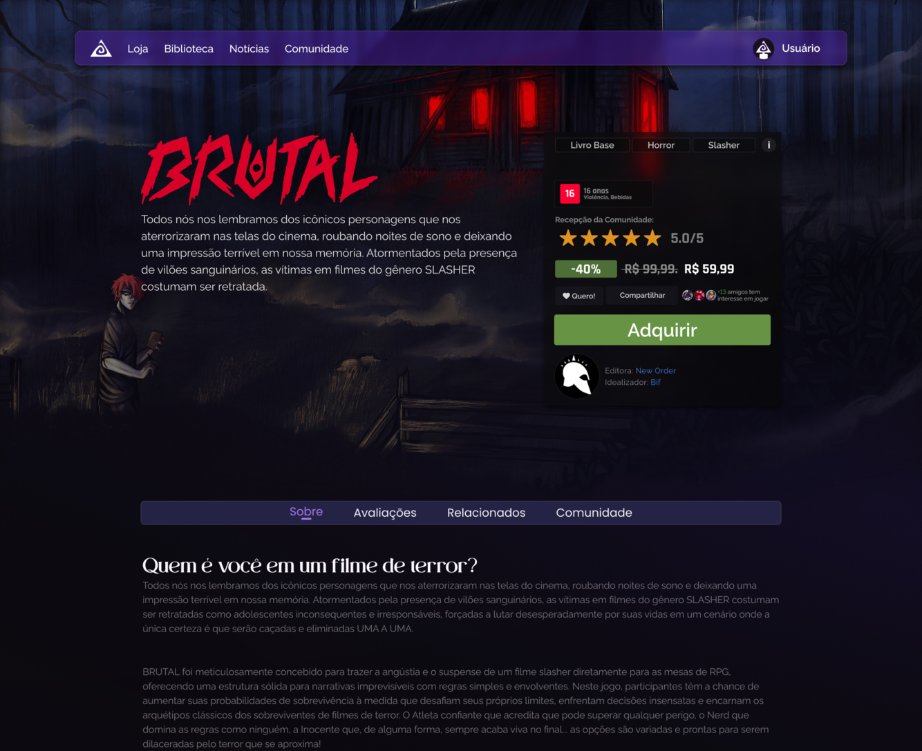 Portal RPG · Catarse