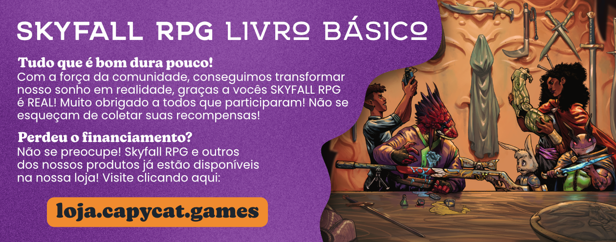 Skyfall RPG - Livro Básico · Catarse