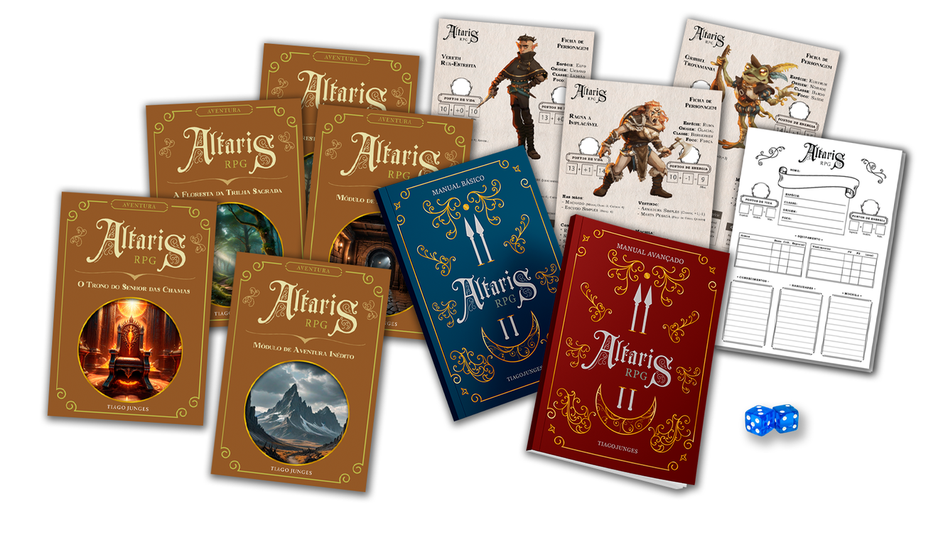 Altaris RPG - Segunda Edição · Catarse