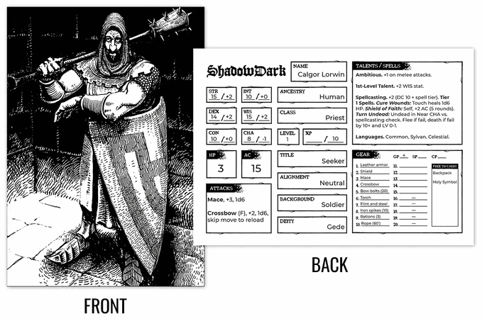 ShadowDark RPG · Catarse