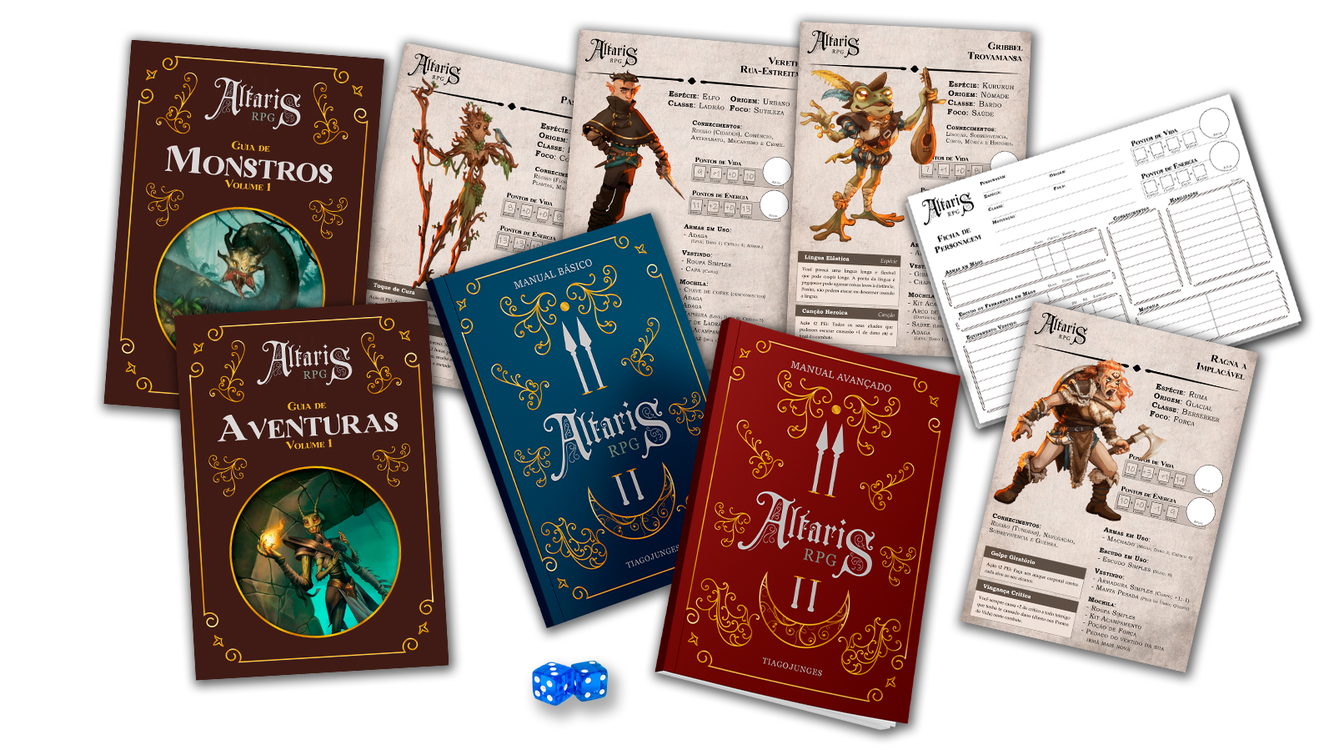 Altaris RPG - Late-Pledge · Catarse
