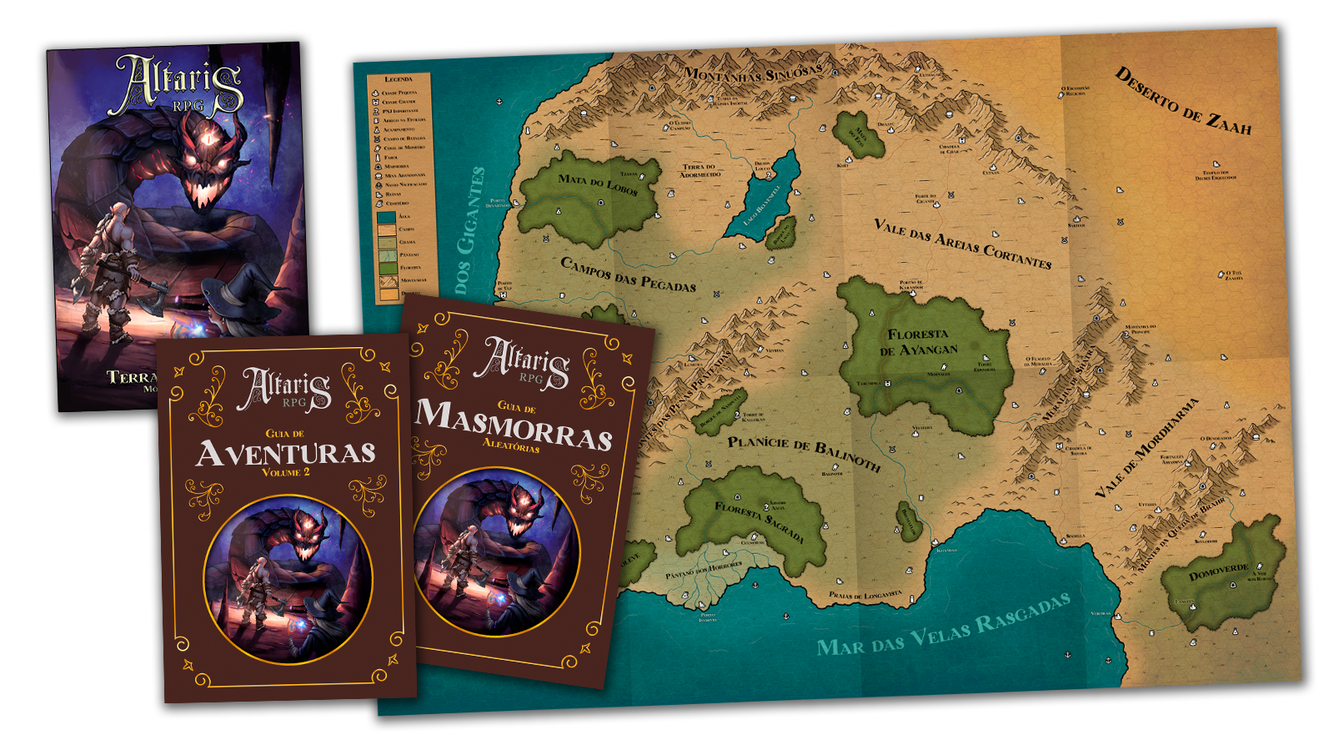 Altaris RPG - Late-Pledge · Catarse