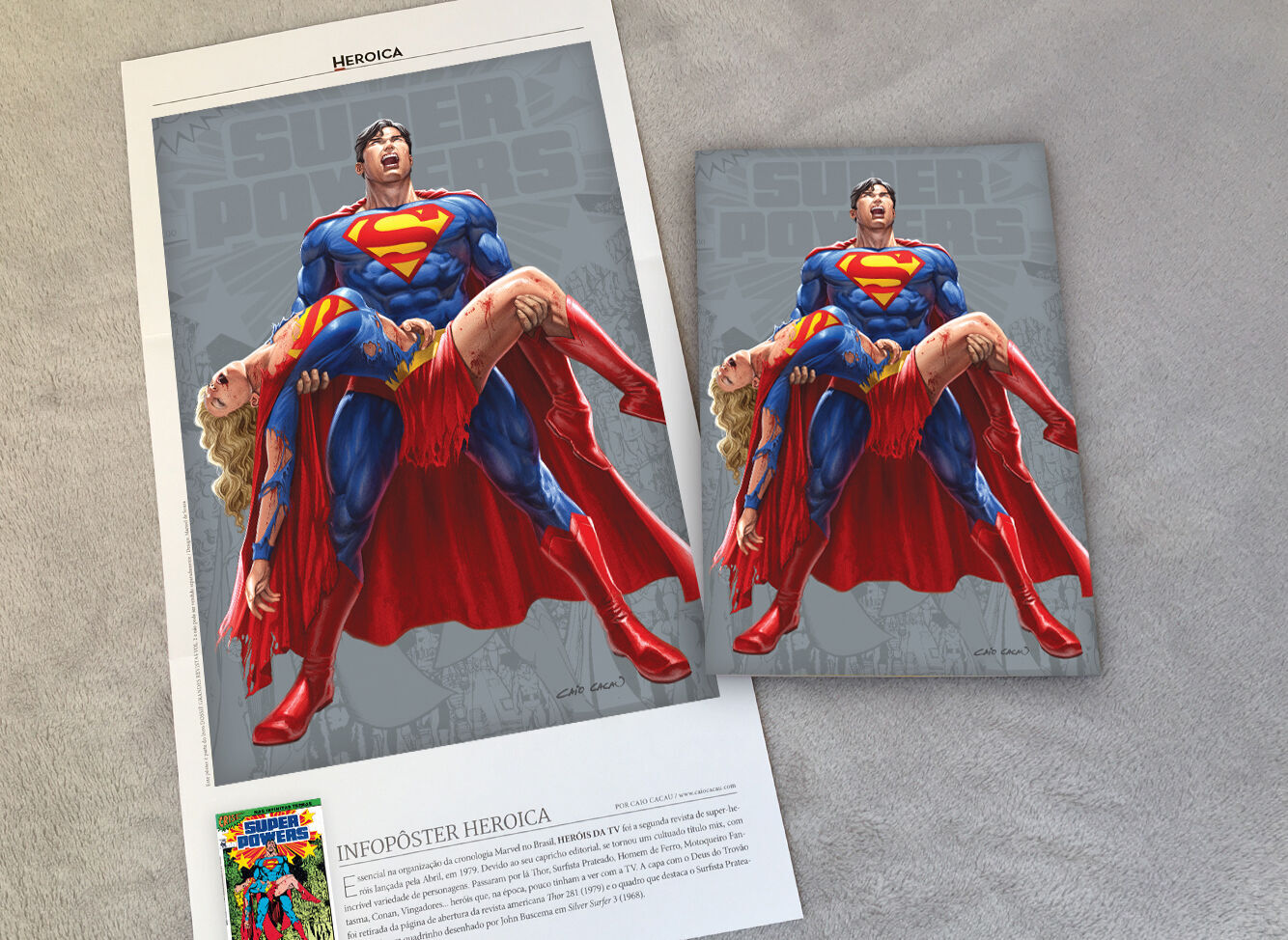 Dossiês Super Powers + Liga da Justiça · Catarse