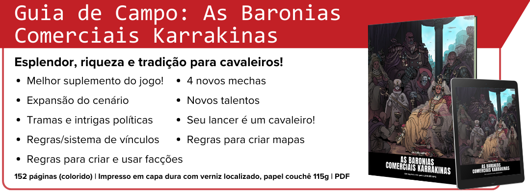 Lancer RPG - Late Pledge · Catarse