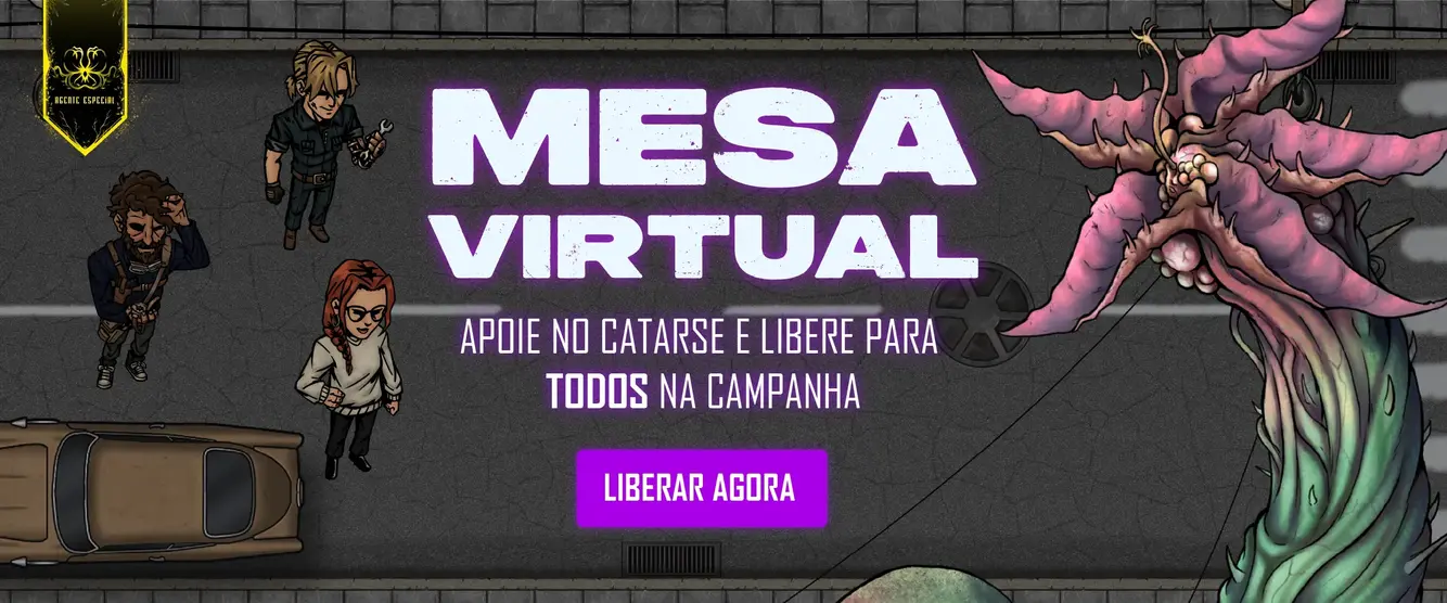 CRIS Ordem Paranormal · Catarse