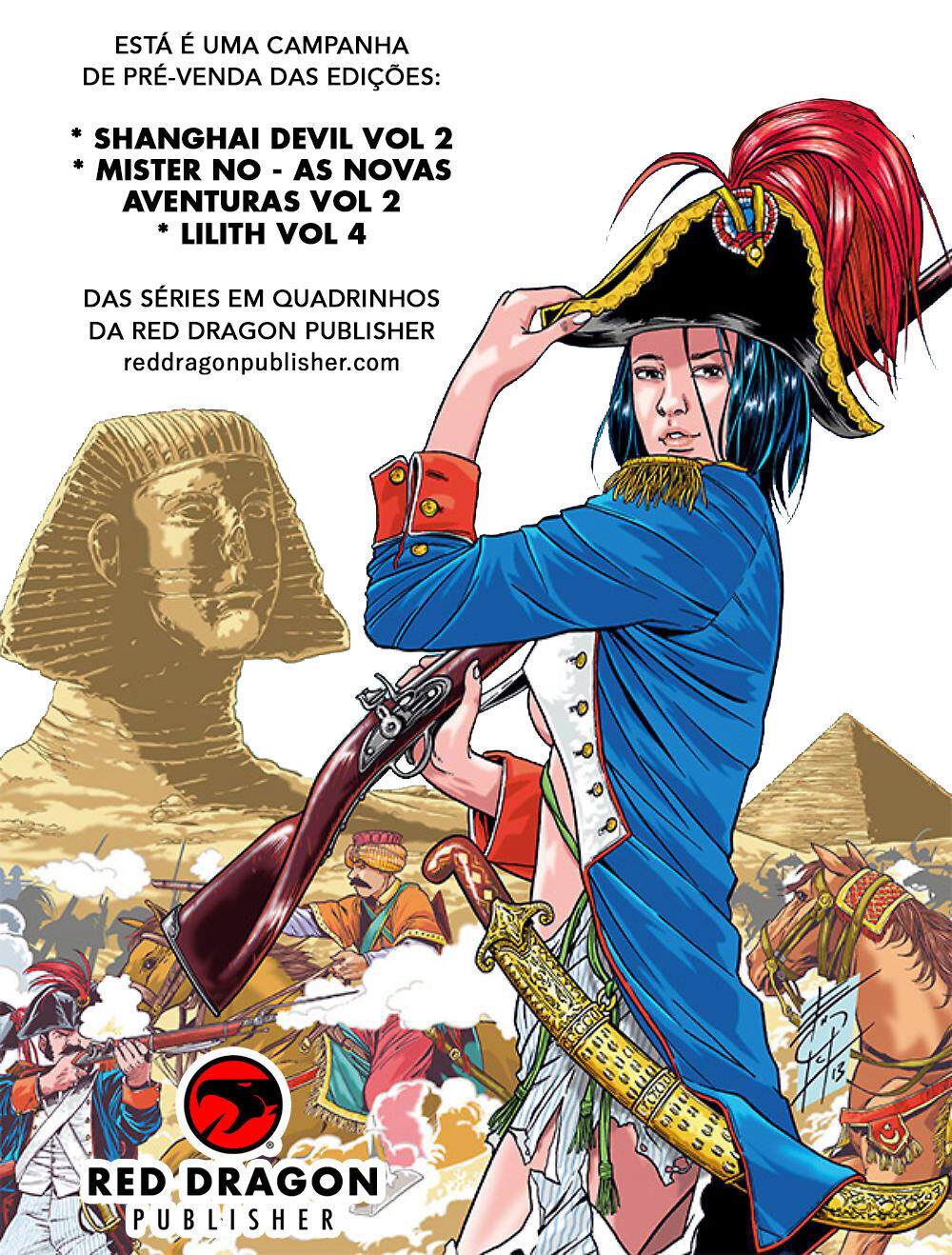 Lilith / Shanghai Devil / Mister No · Catarse