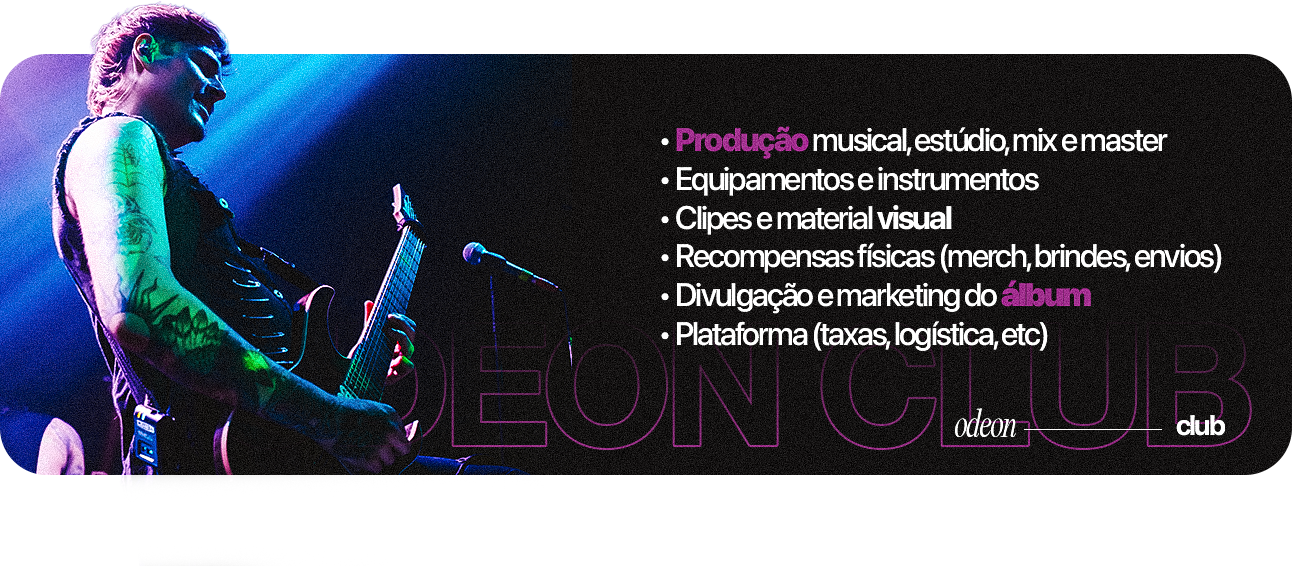 Odeon Club · Catarse