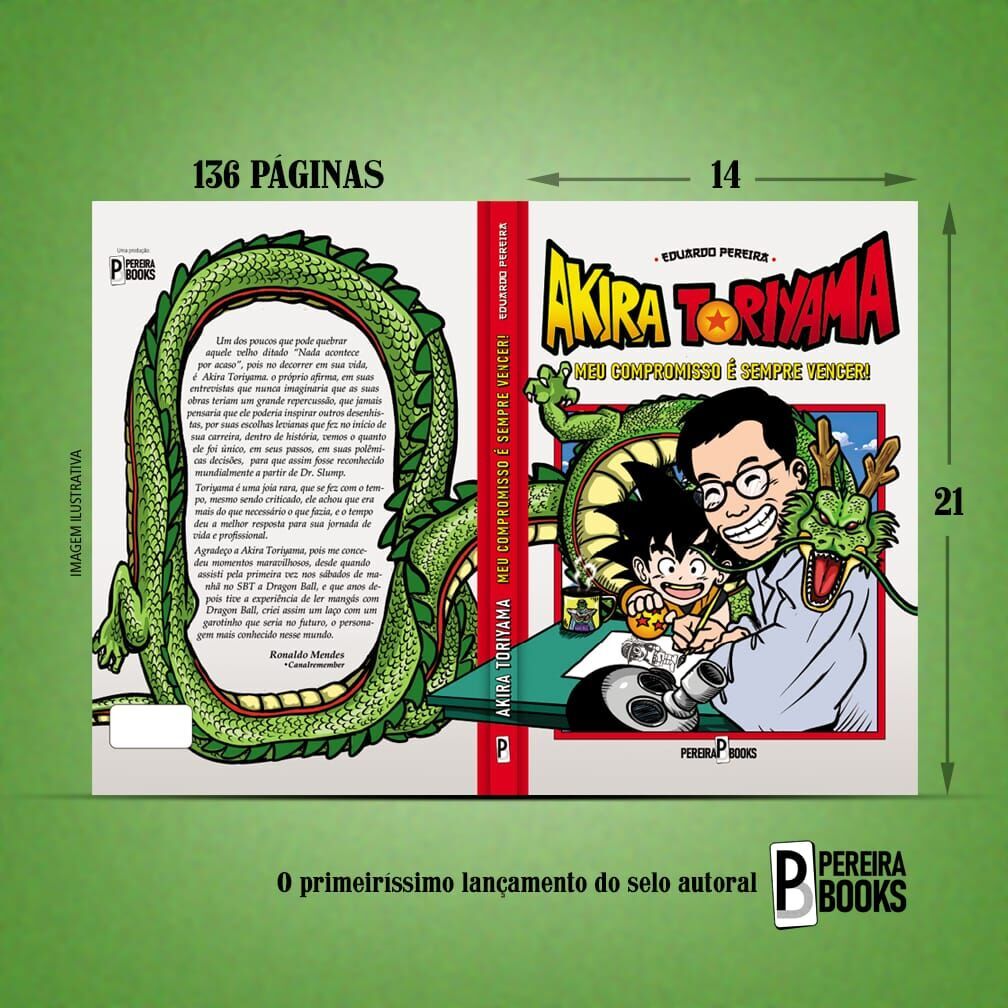 Pré-Venda da Biografia de Akira Toriyama · Catarse