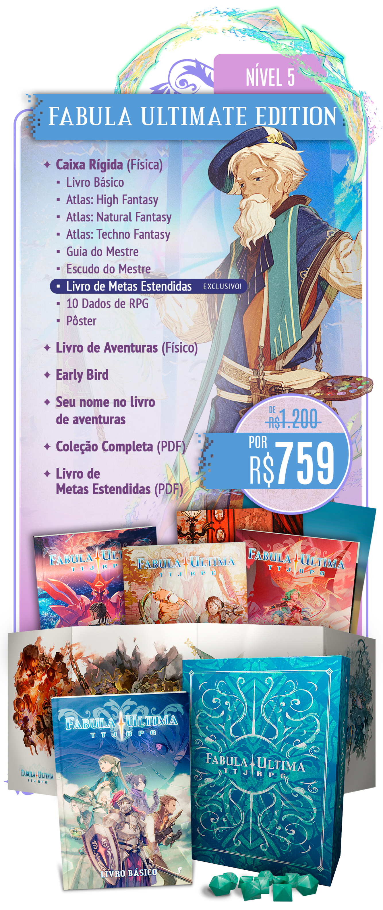 Fabula Ultima · Catarse