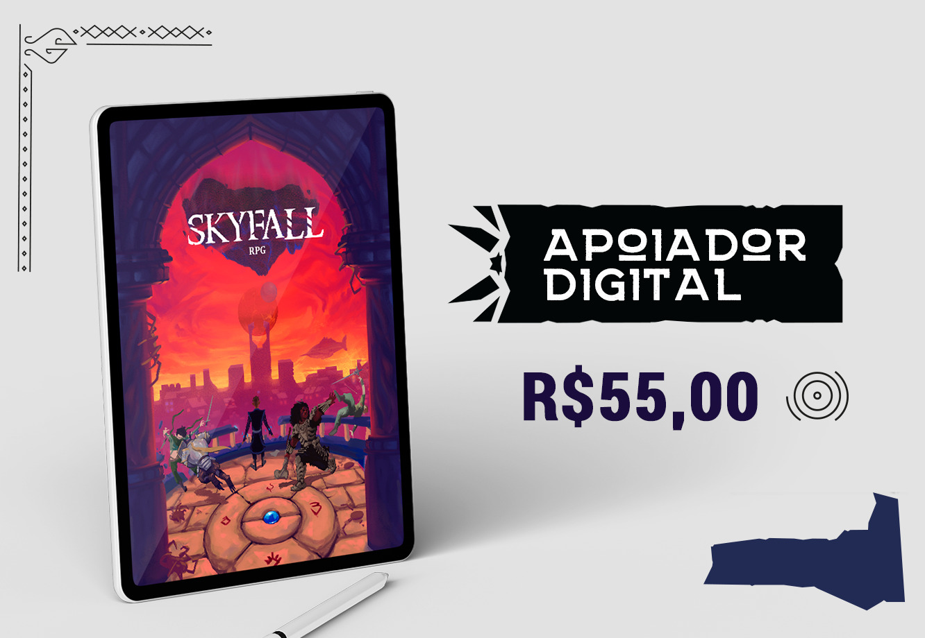 Skyfall RPG - Livro Básico · Catarse