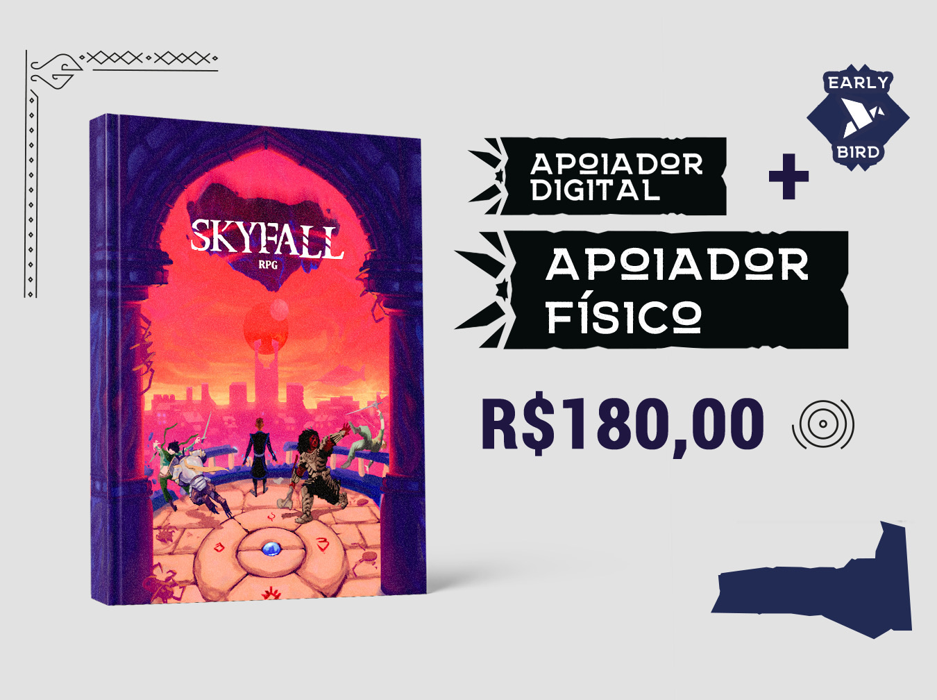 Skyfall RPG - Livro Básico · Catarse