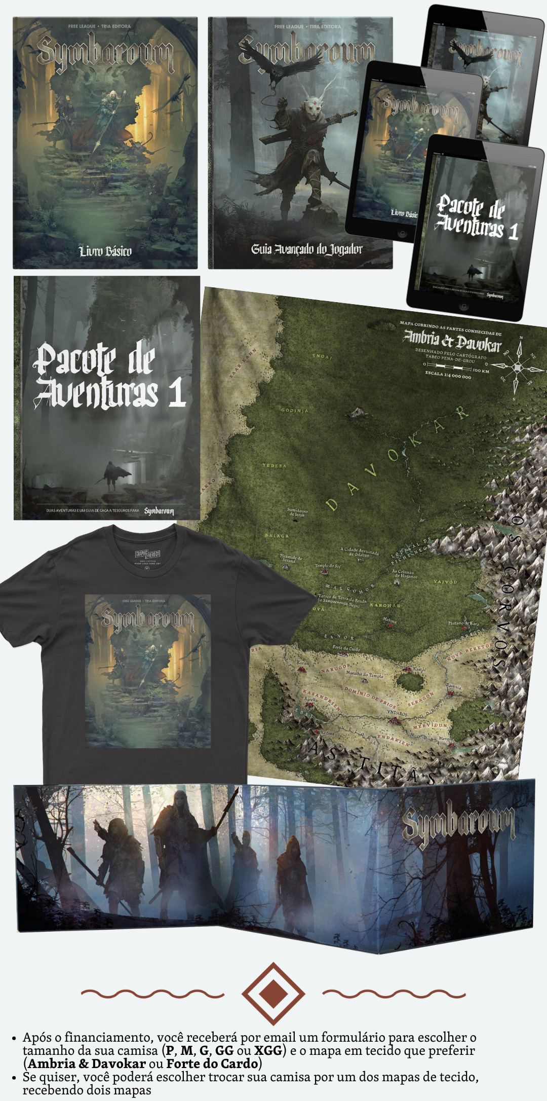 Symbaroum: RPG de fantasia sombria - Late Pledge · Catarse
